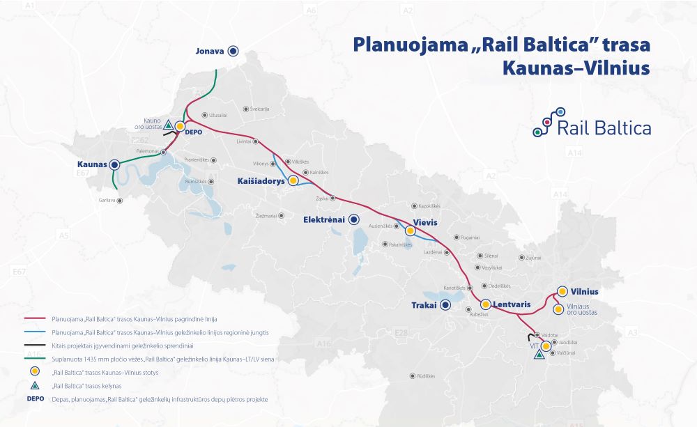 Revised solutions for Rail Baltica’s Kaunas-Vilnius section are ...